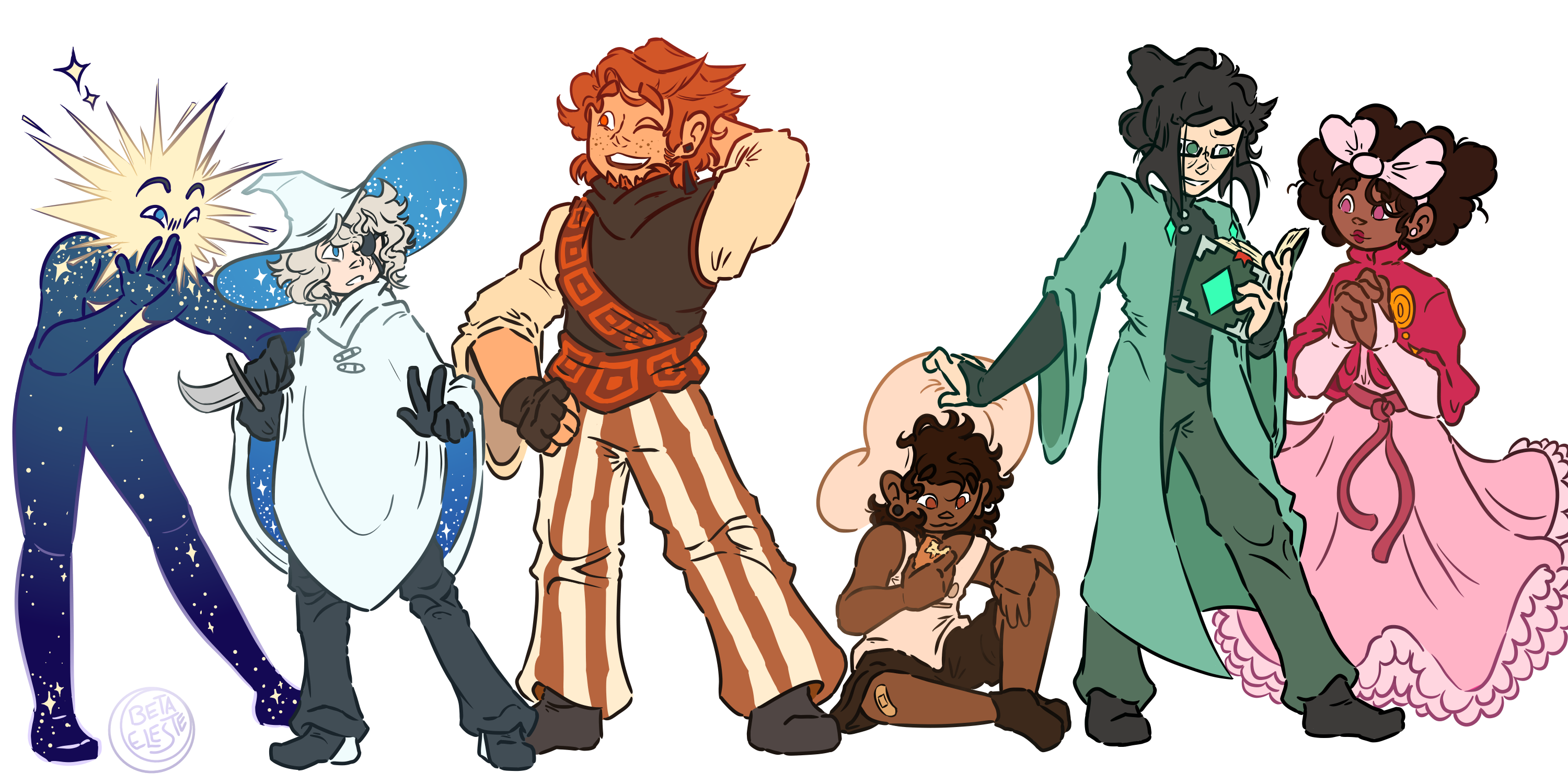 ISAT In Color (In Stars and Time Fanart) – Beta Celeste